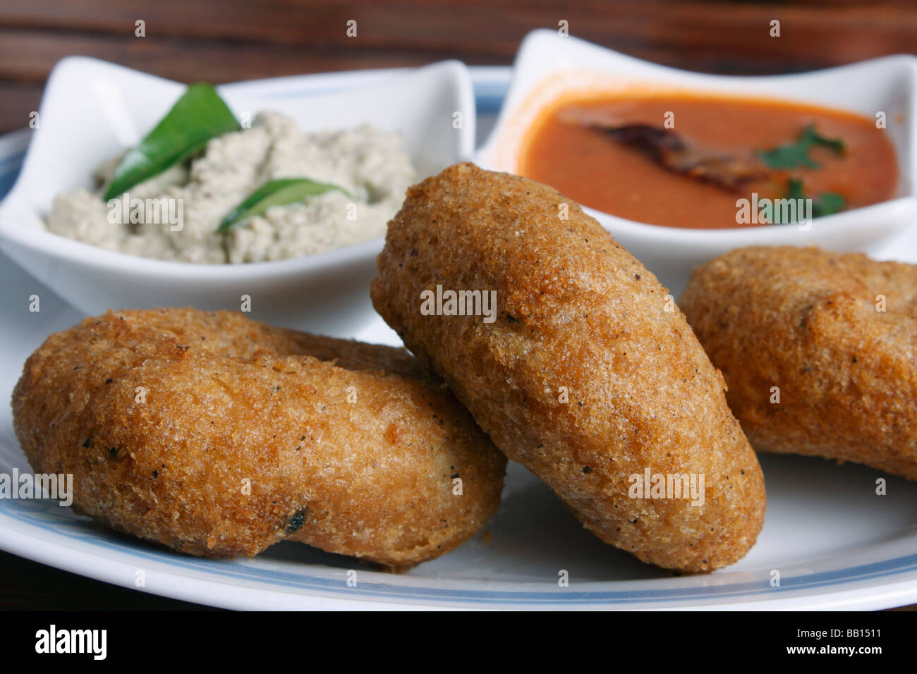 Medu Vada is a traditional South Indian break fast dish Stock Photo - Alamy