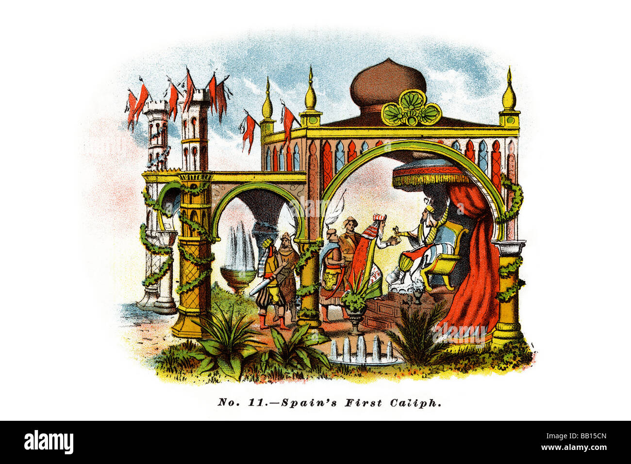 Spain's First Cailph Stock Photo - Alamy