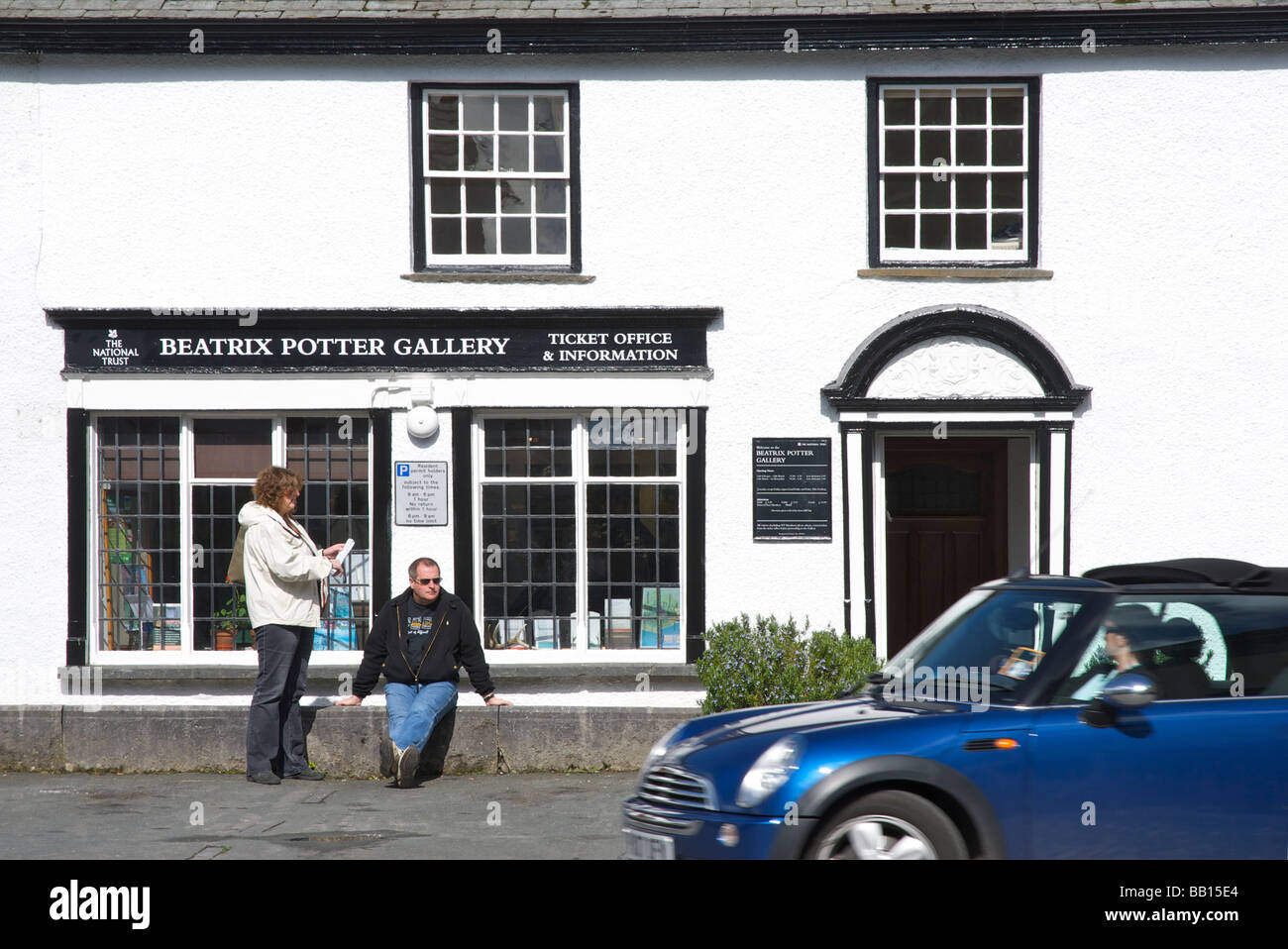 Beatrix Potter Galley, Hawkshead, Lake District National Park, Cumbria ...
