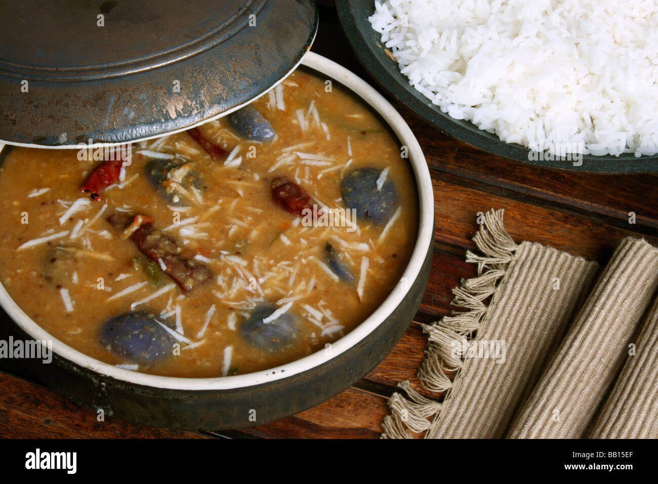 Brinjal sambar is a South Indian dal recipe made of brinjal and lentils ...