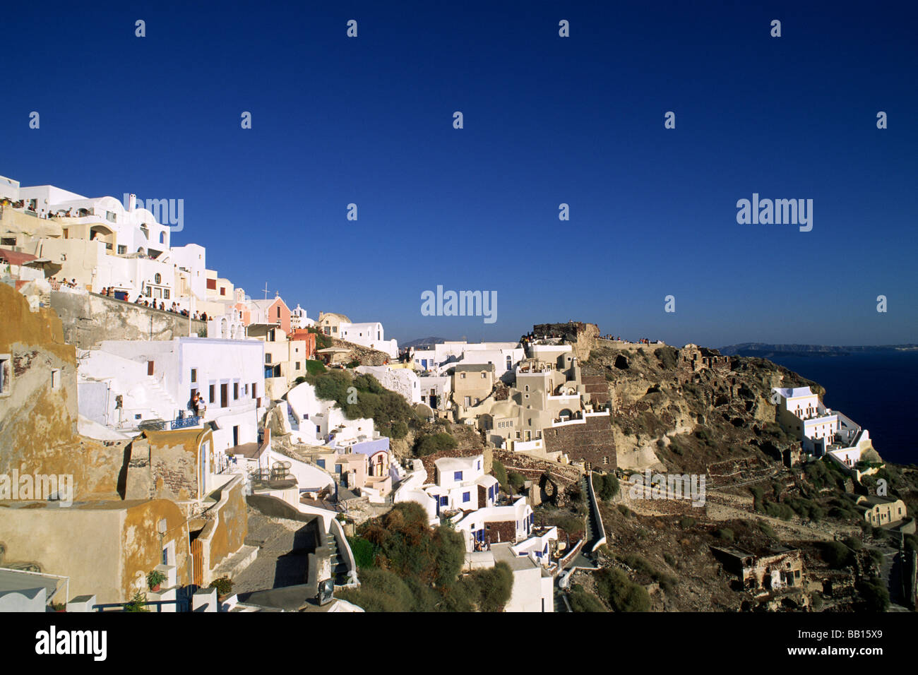 Santorini greece europe greek cyclades islands mediterranean hi-res ...