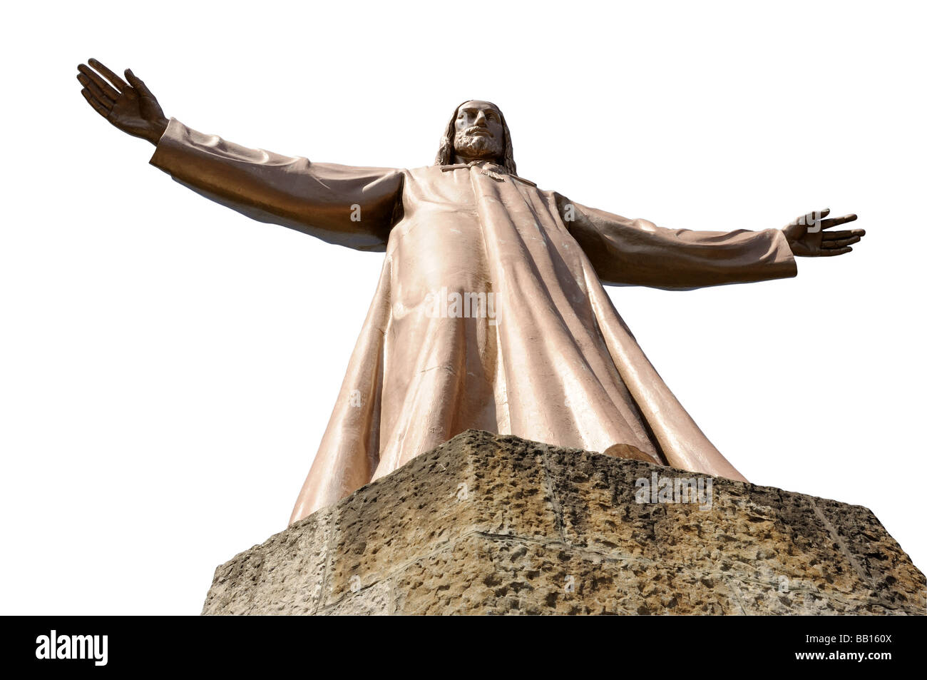 Christ statue barcelona hi-res stock photography and images - Alamy