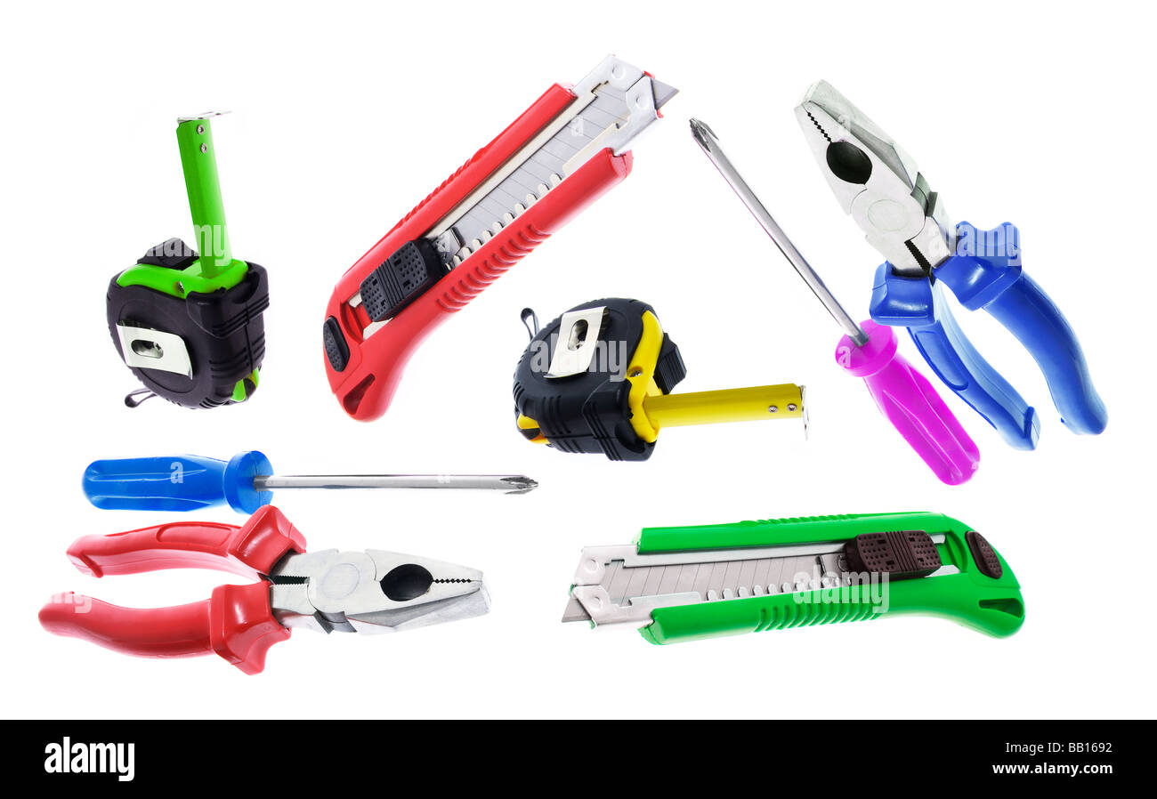 Joinery tools Cut Out Stock Images & Pictures - Alamy