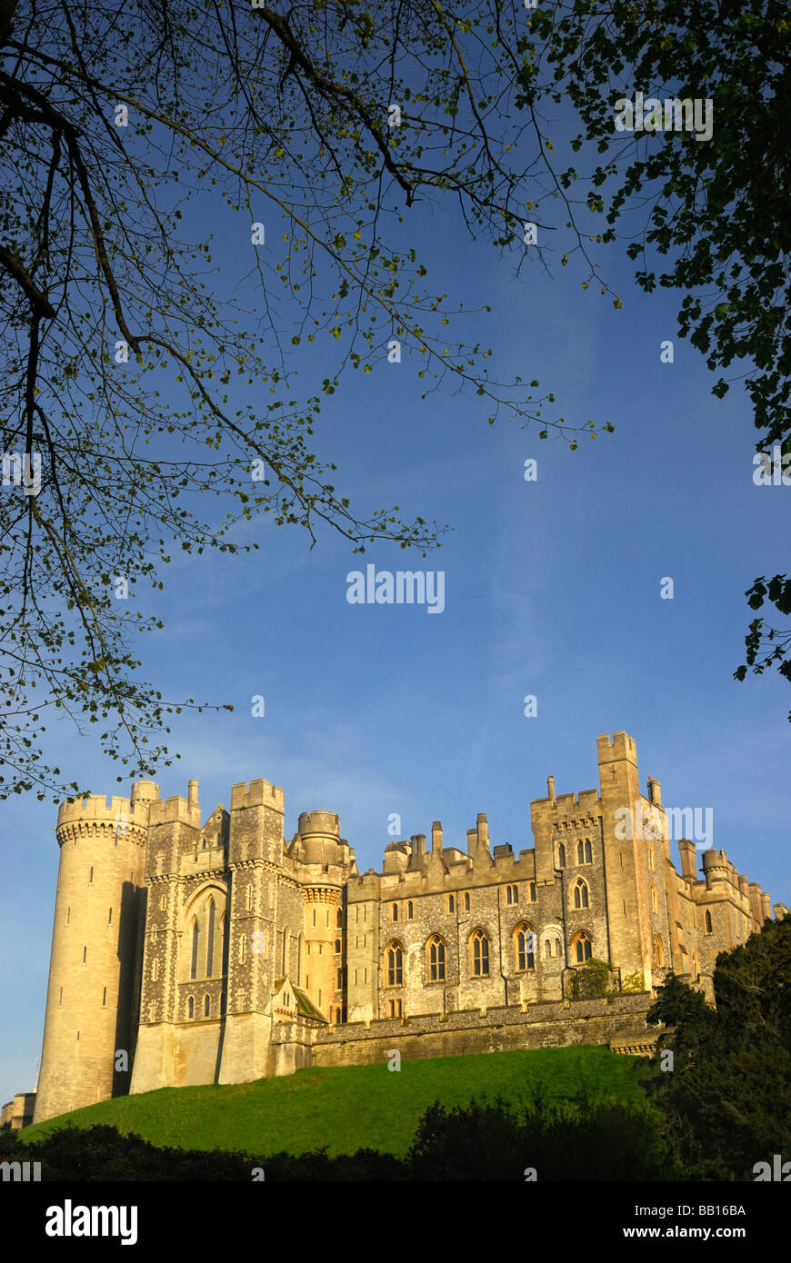 Arundel Castle Littlehampton West sussex England UK Stock Photo - Alamy
