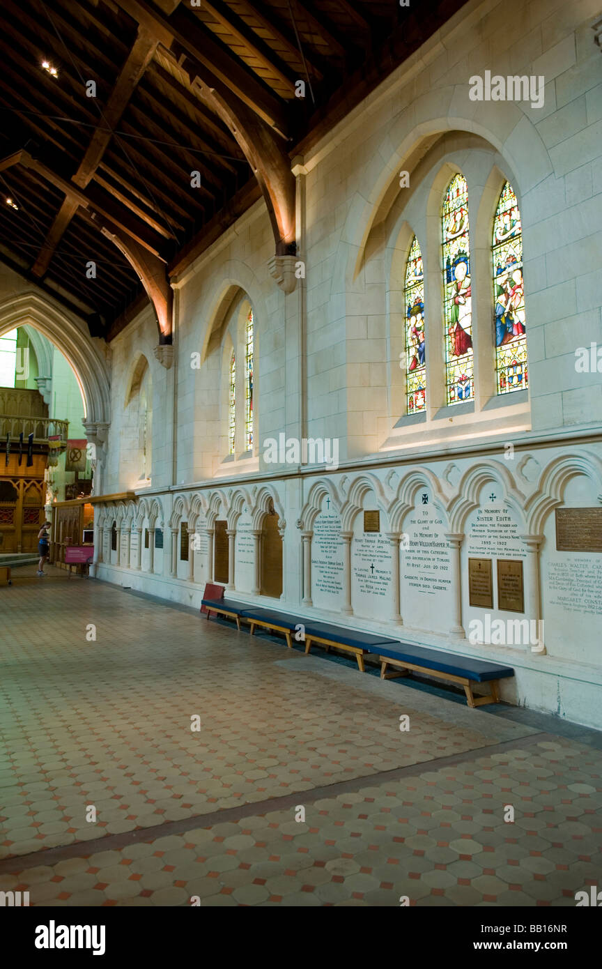 Inside christchurch cathedral south island hi-res stock photography and ...