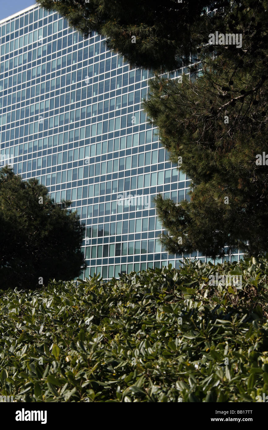 modern office block in eur area in rome italy Stock Photo - Alamy