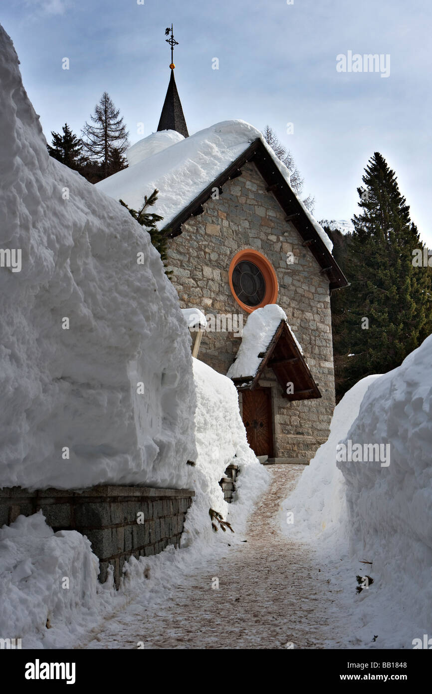Church of the madonna of the snow hi-res stock photography and images ...