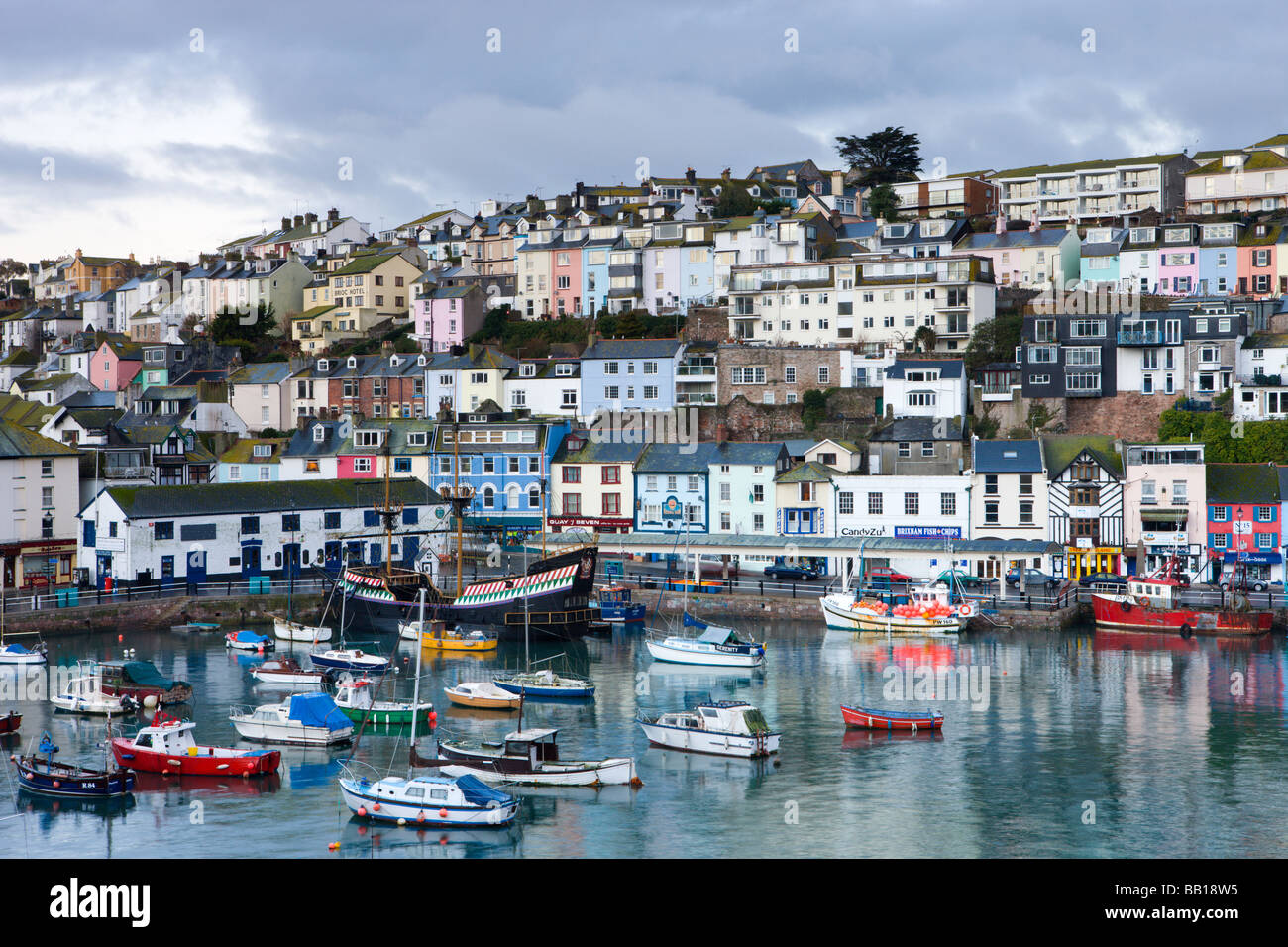 Brixham harbour hi-res stock photography and images - Alamy