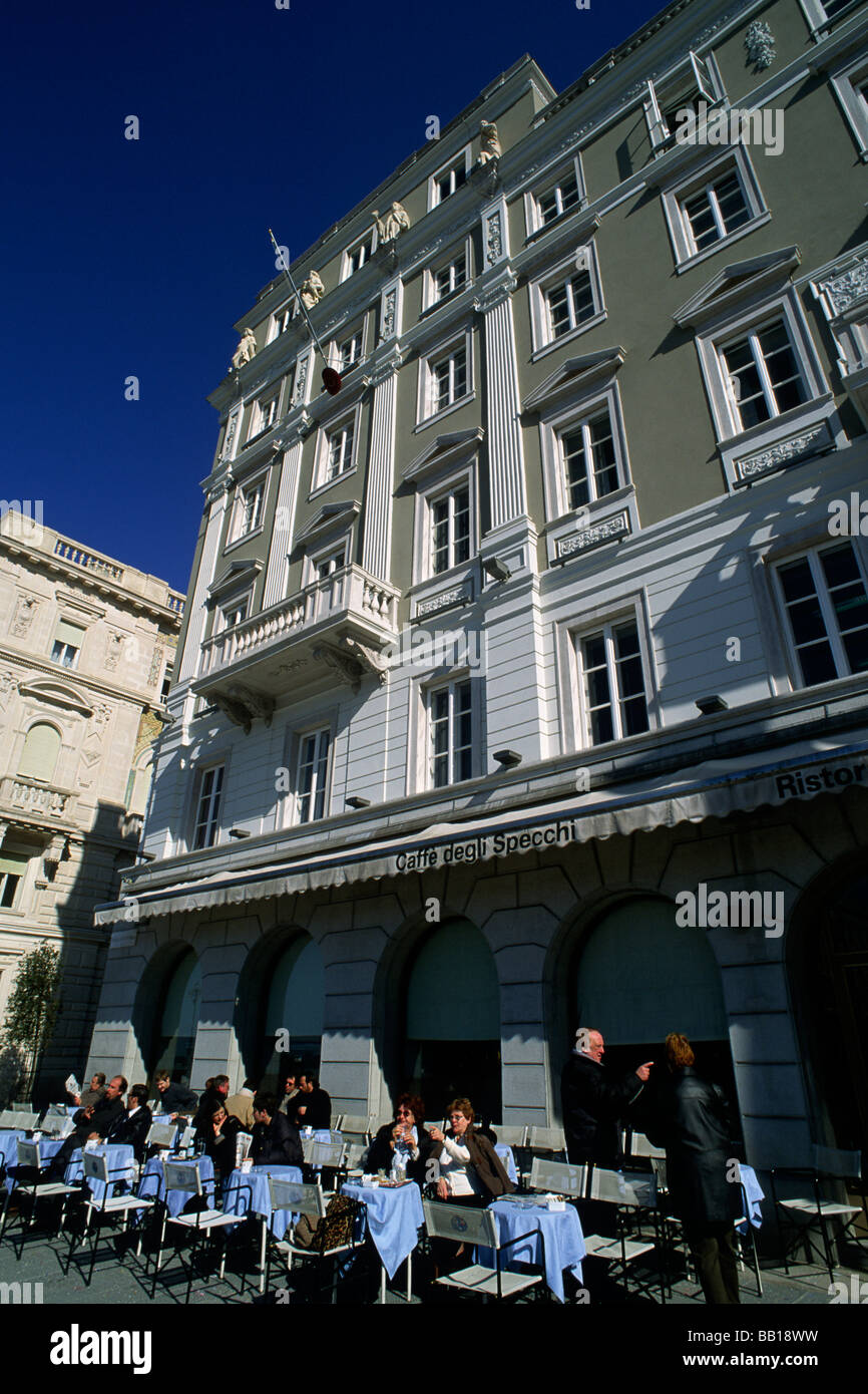 Trieste italy specchi cafe hi-res stock photography and images - Alamy