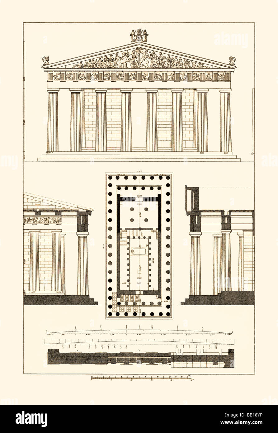 Parthenon Elevation