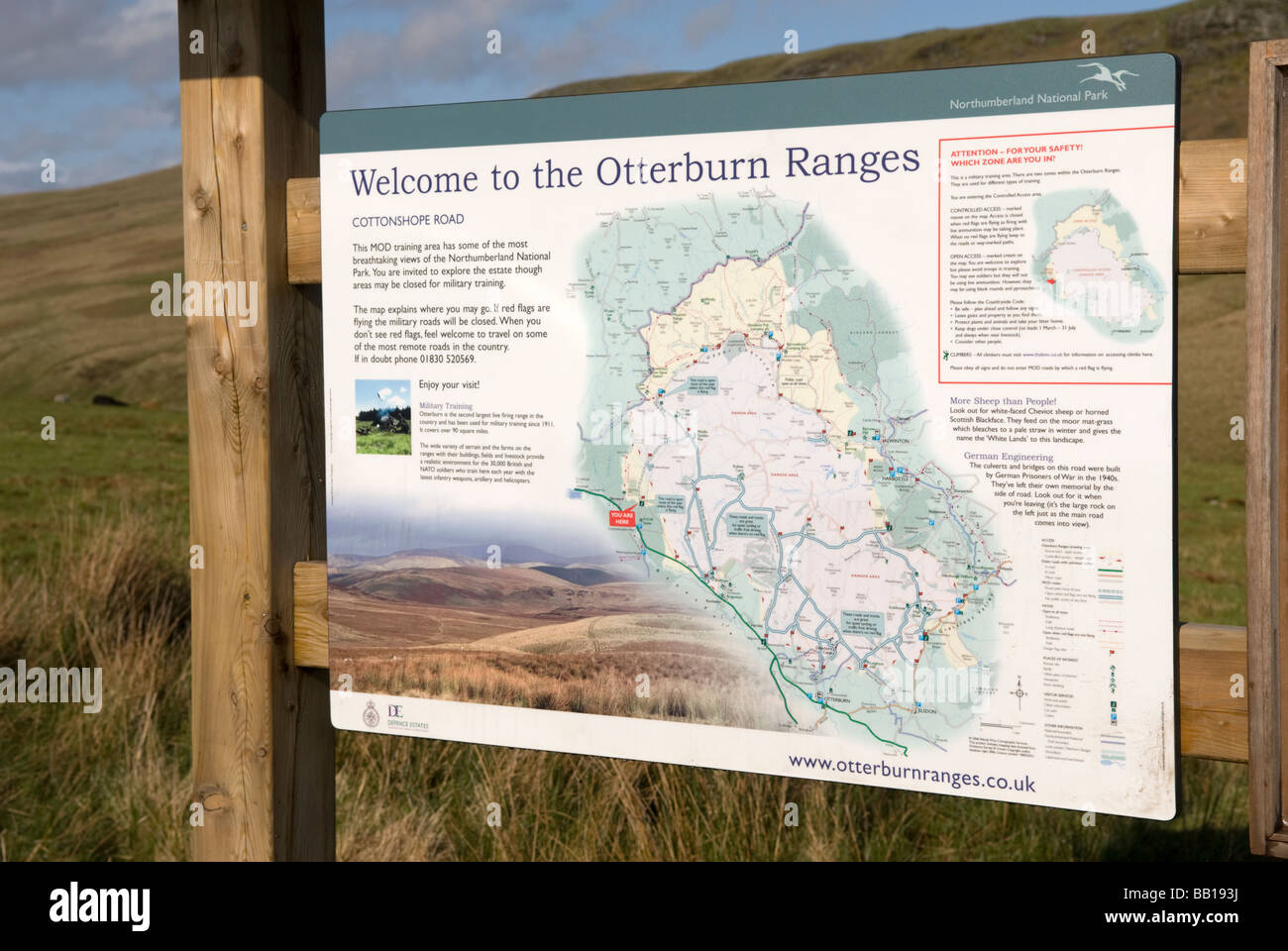 Otterburn training area hi-res stock photography and images - Alamy