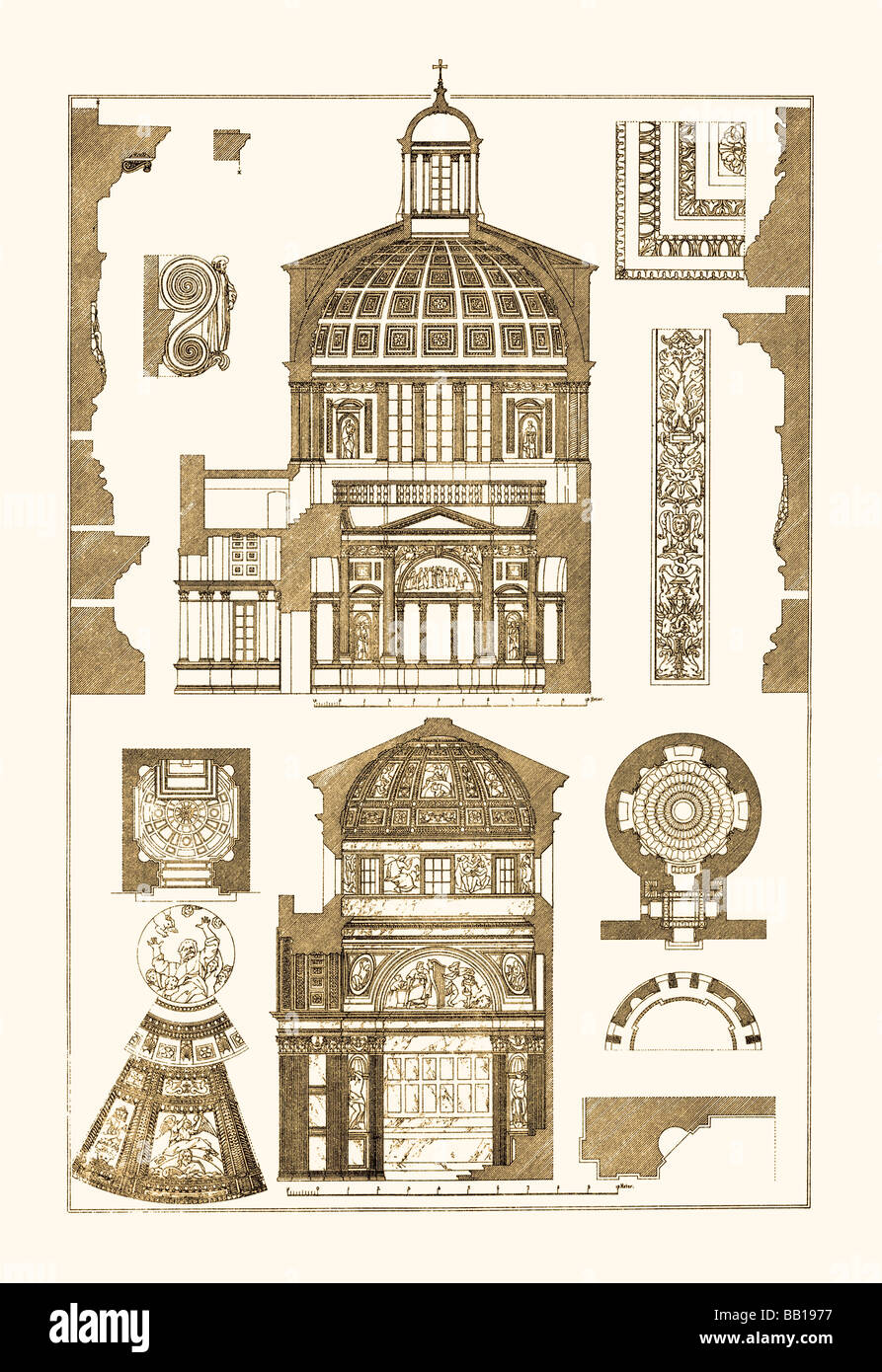 Domical vault hi-res stock photography and images - Alamy
