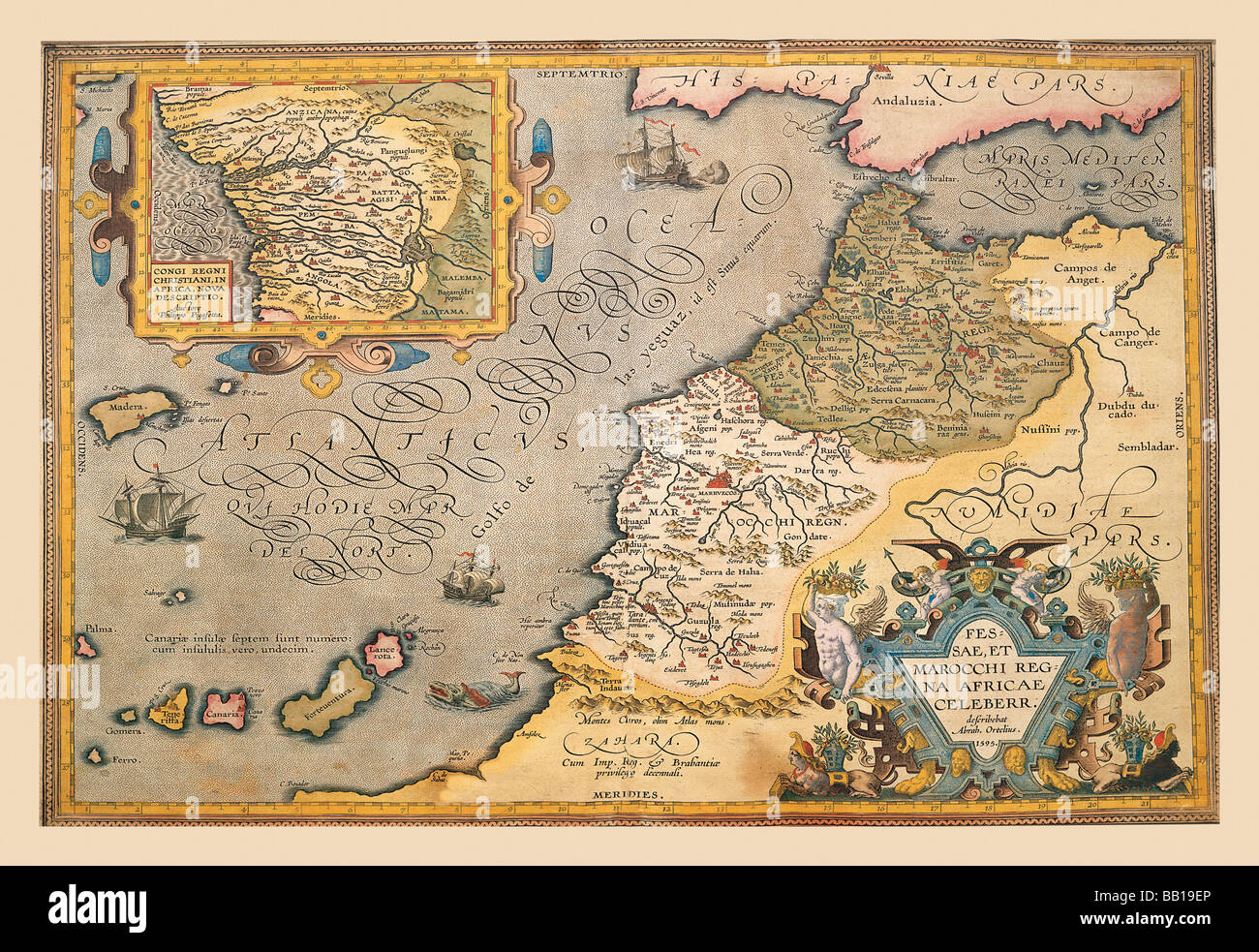 Medieval map africa hi-res stock photography and images - Alamy