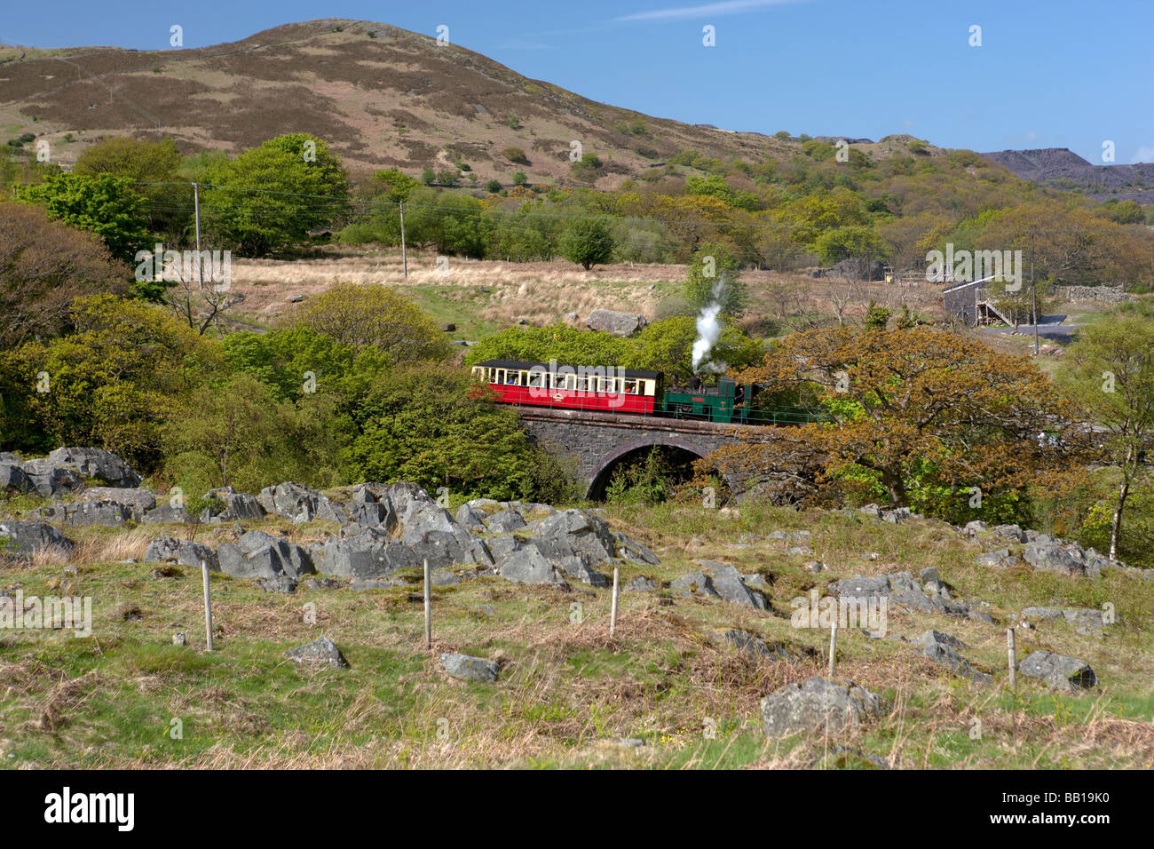 Snowdon mountain railway bridge hi-res stock photography and images - Alamy