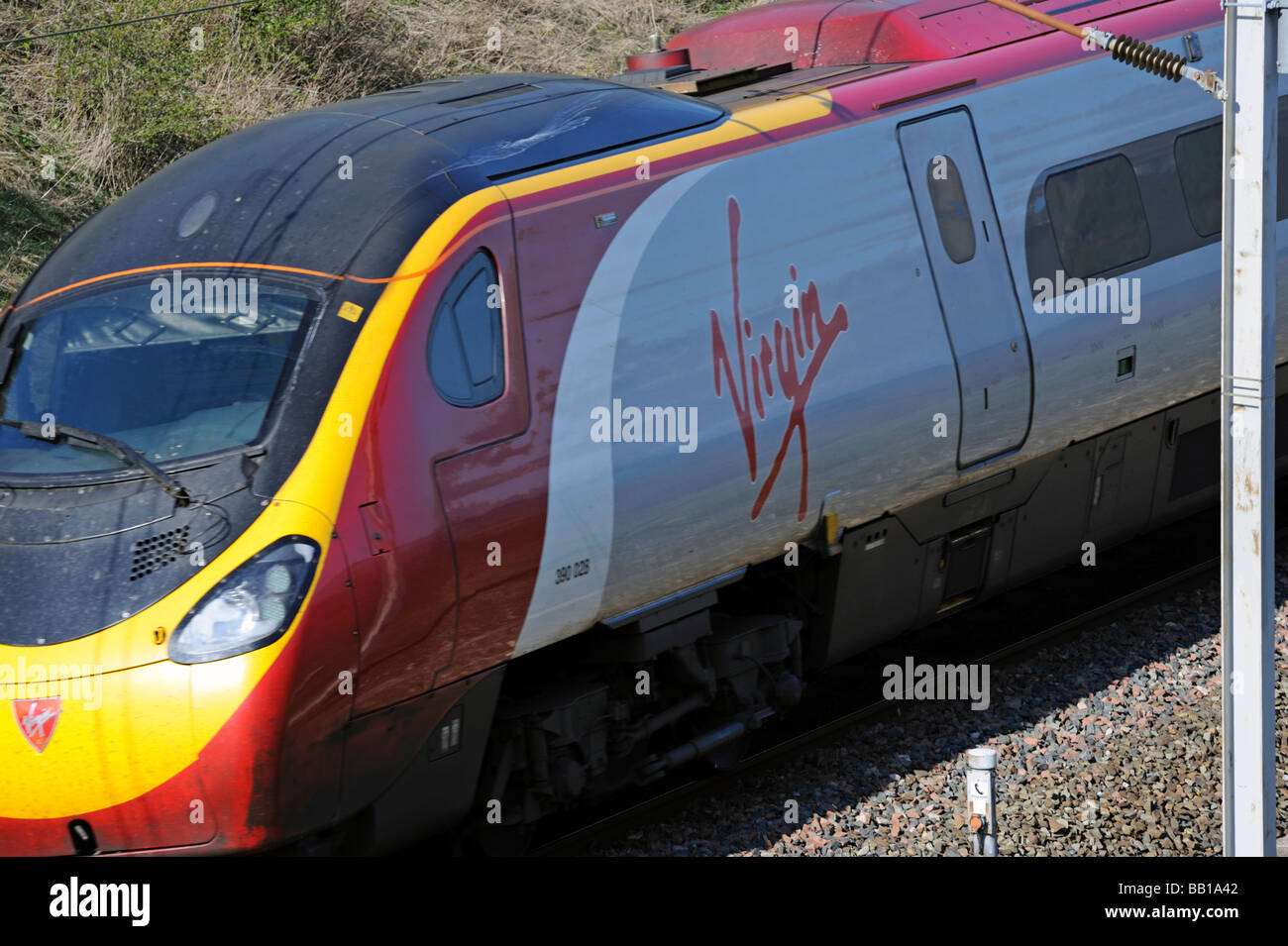 British Rail Class 390 " Pendolino ", electric multiple unit , Number ...