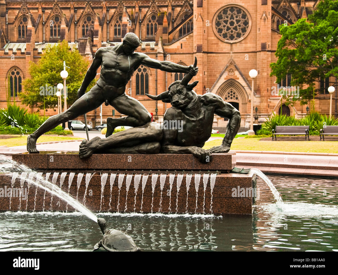 Archibald Fountain Hyde Park Sydney Australia Stock Photo - Alamy
