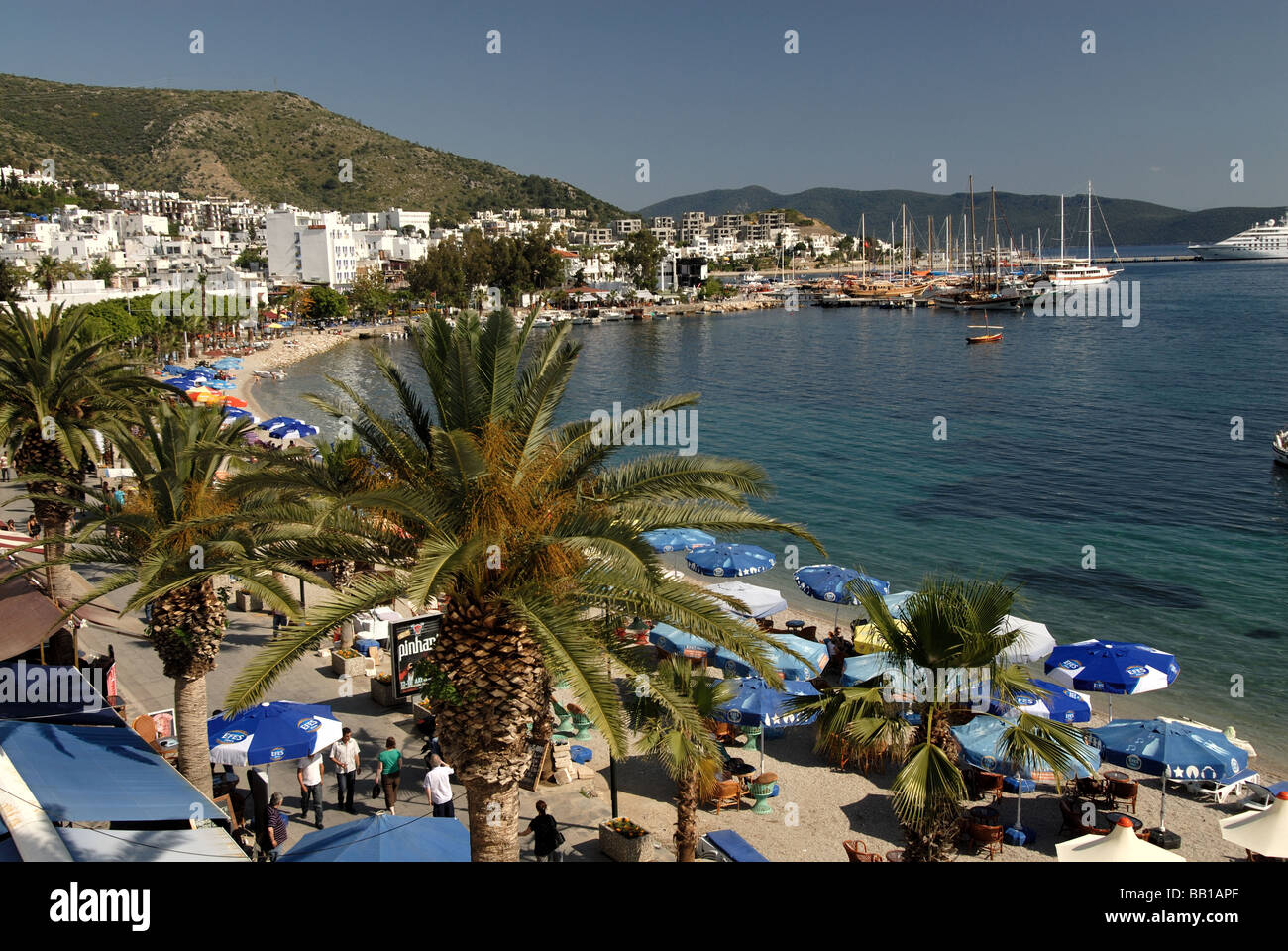 panoramic bodrum landscape Stock Photo - Alamy
