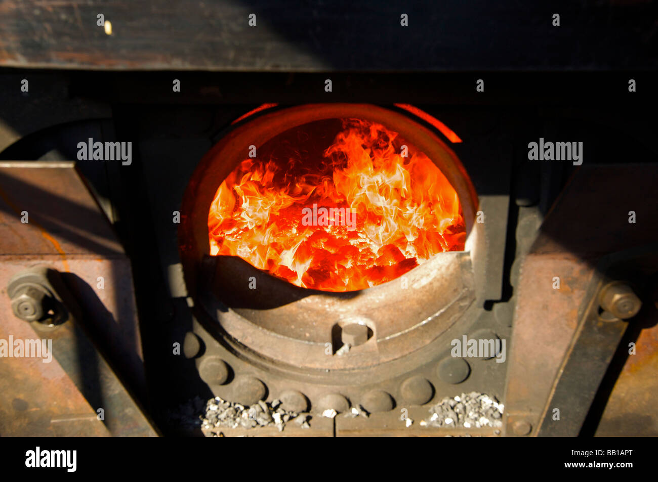 Burning train hi-res stock photography and images - Alamy
