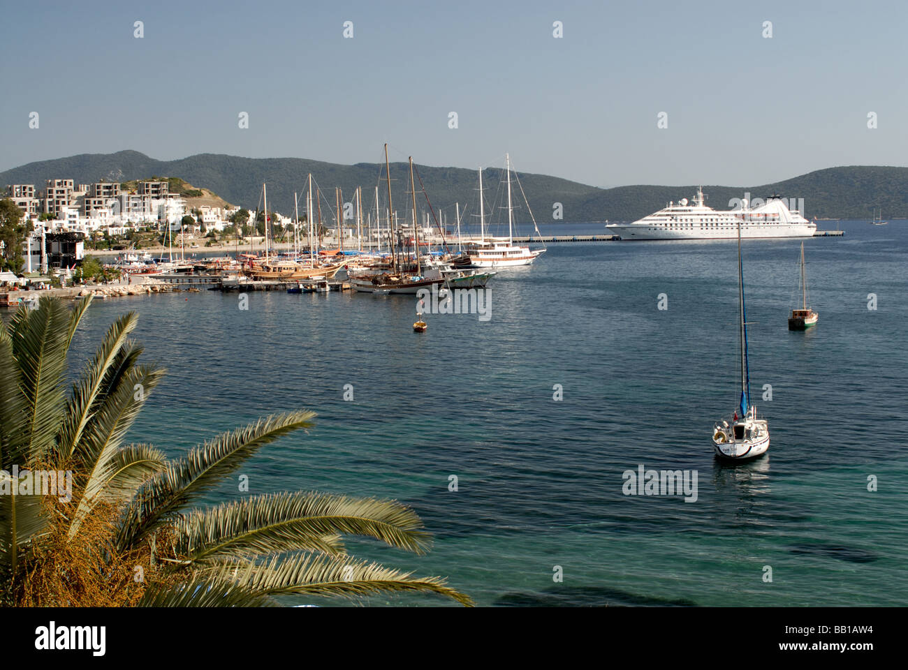 panoramic bodrum landscape Stock Photo - Alamy