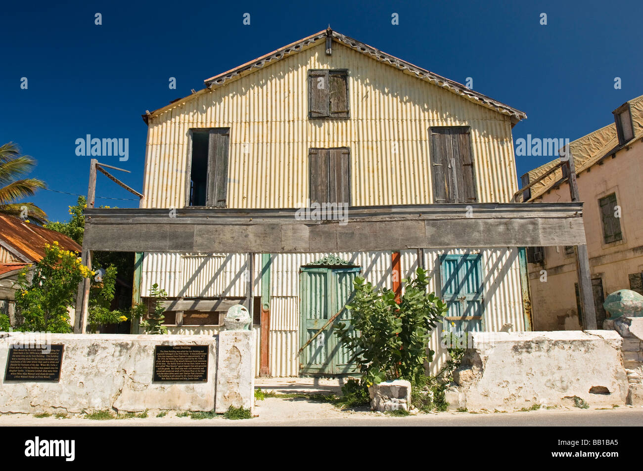 The Grant Building and old Store and Warehouse in Cockburn Town, Grand ...