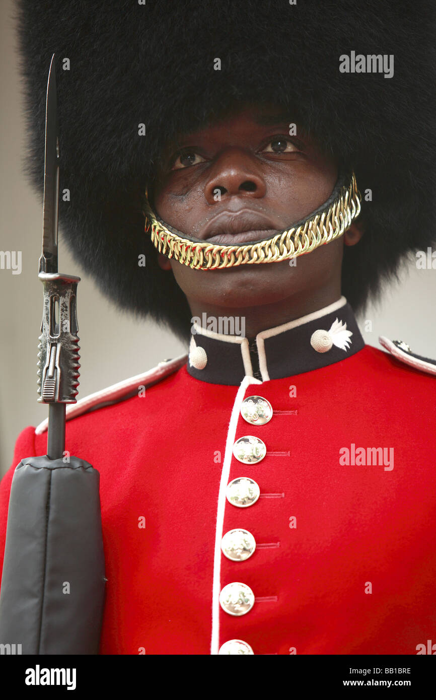 London soldier bearskin uniform hi-res stock photography and images - Alamy