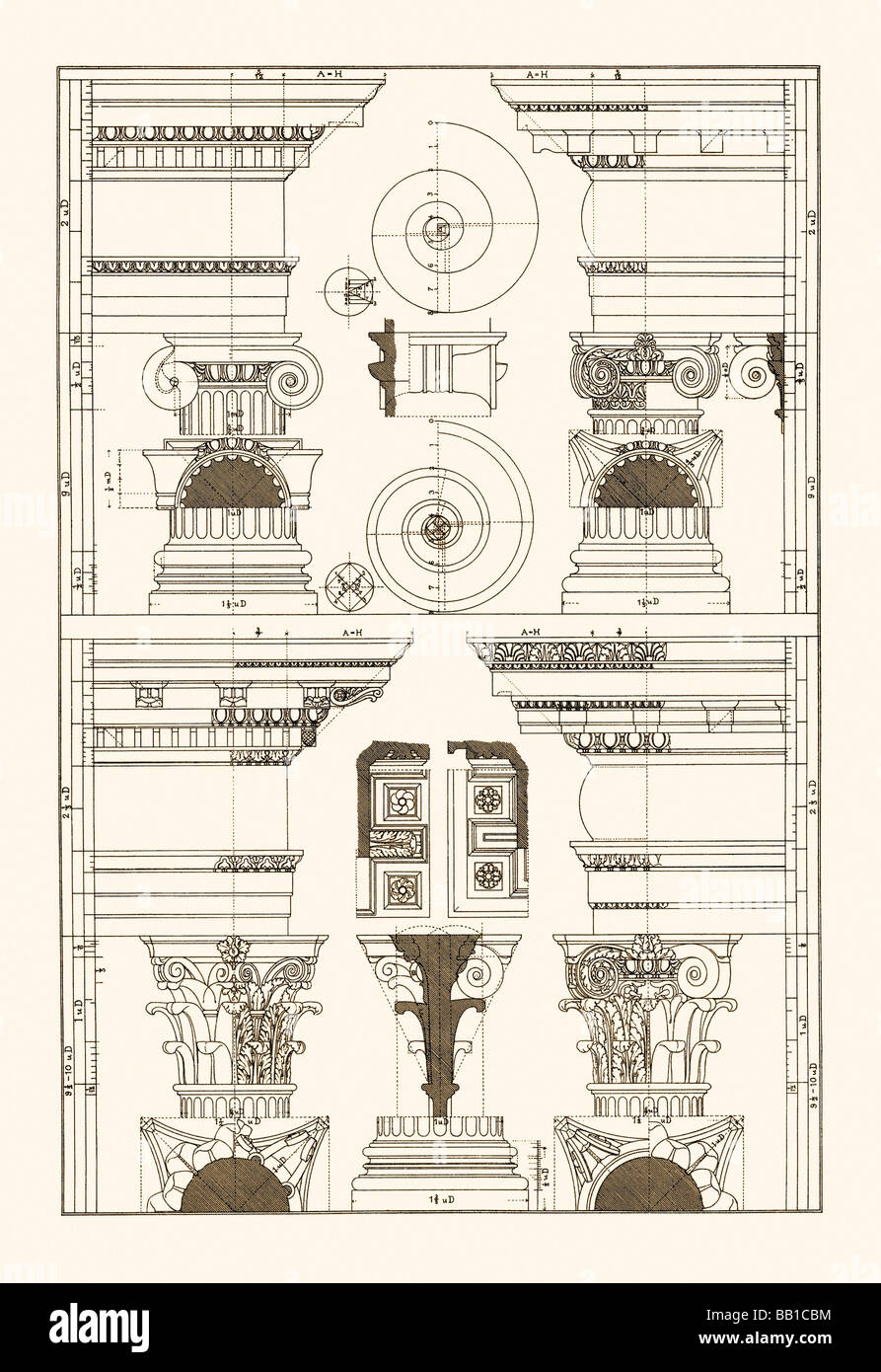 Renaissance Architecture Drawing High Resolution Stock Photography and ...
