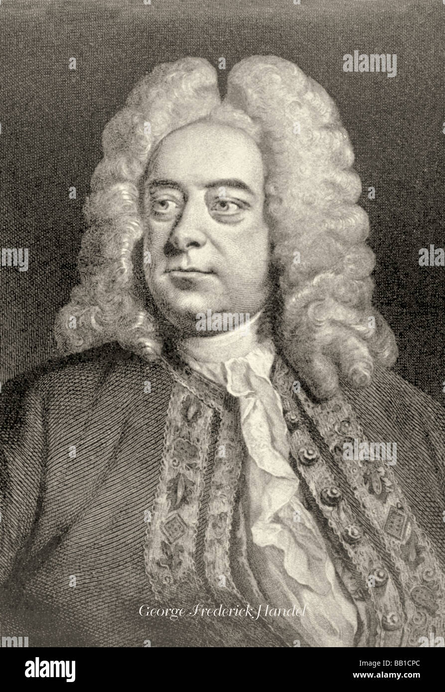 George frederick handel hi-res stock photography and images - Alamy