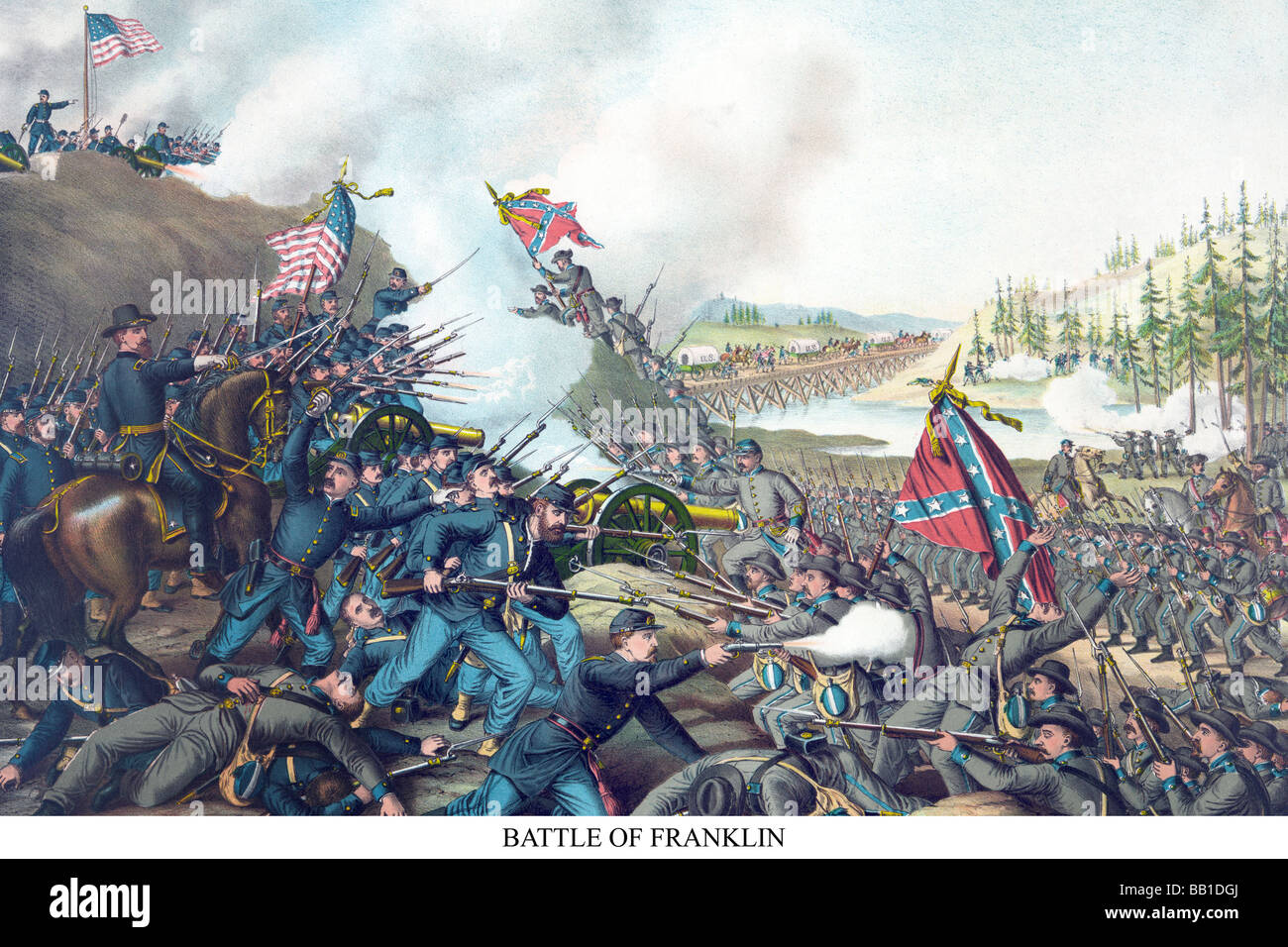 Battle Of Franklin High Resolution Stock Photography and Images - Alamy