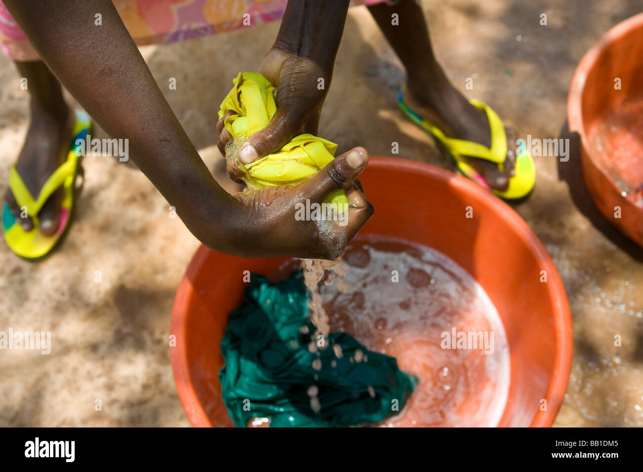 Women doing laundry, Takaungu, Kenya Stock Photo - Alamy