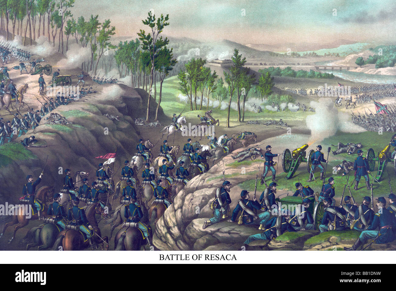Battle of resaca hi-res stock photography and images - Alamy