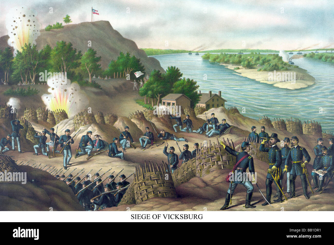 Battle of vicksburg hi-res stock photography and images - Alamy