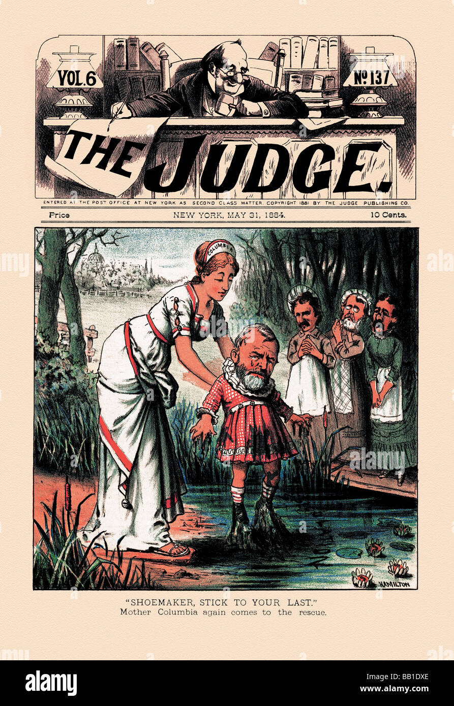 Judge: "Shoemaker,Stick to Your Last Stock Photo - Alamy