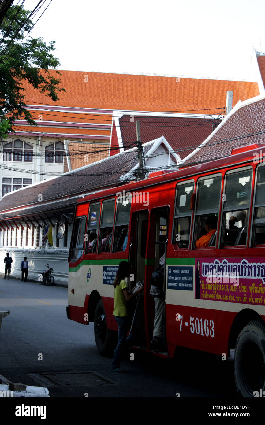 Local bus , Bangkok , Thailand Stock Photo - Alamy