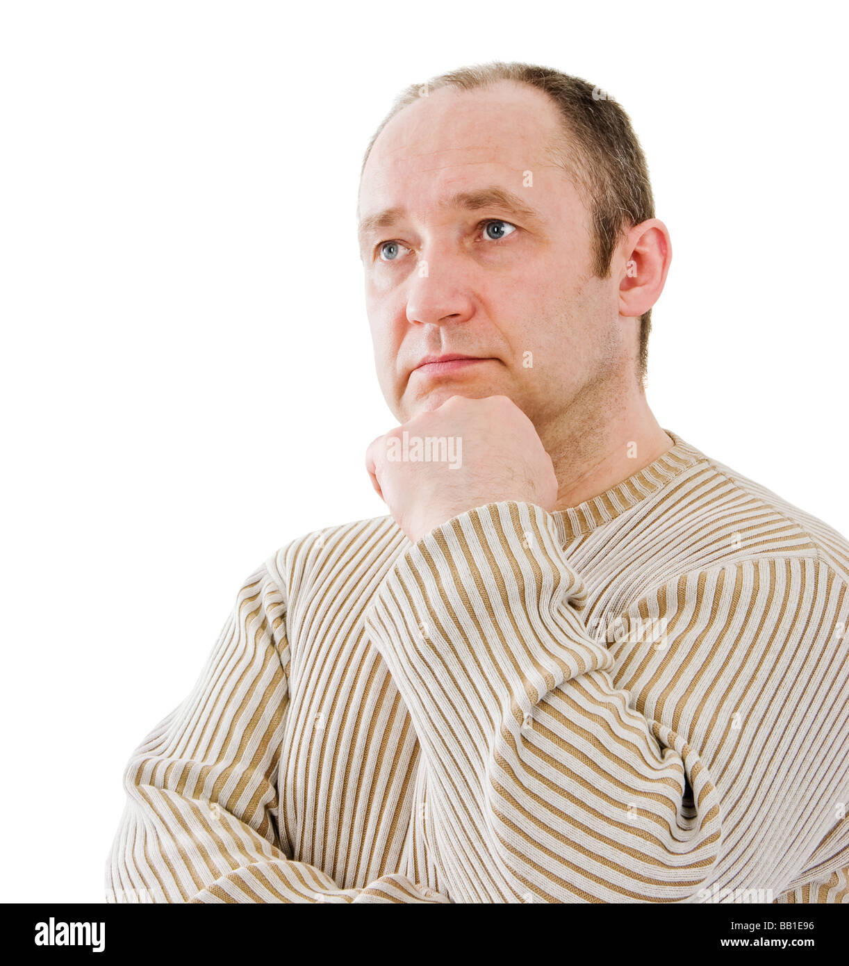 Think man hi-res stock photography and images - Alamy