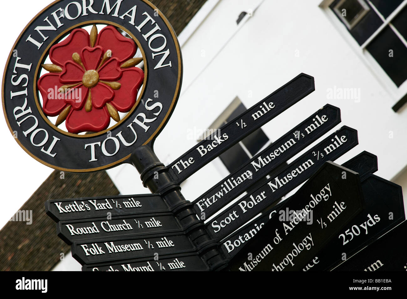 Cambridge Tourist Sign High Resolution Stock Photography and Images - Alamy