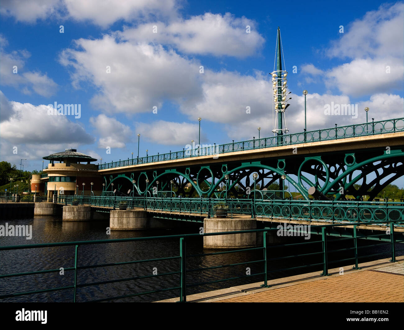 The Barrage on the River Tees keeps water at a constant level upstream ...