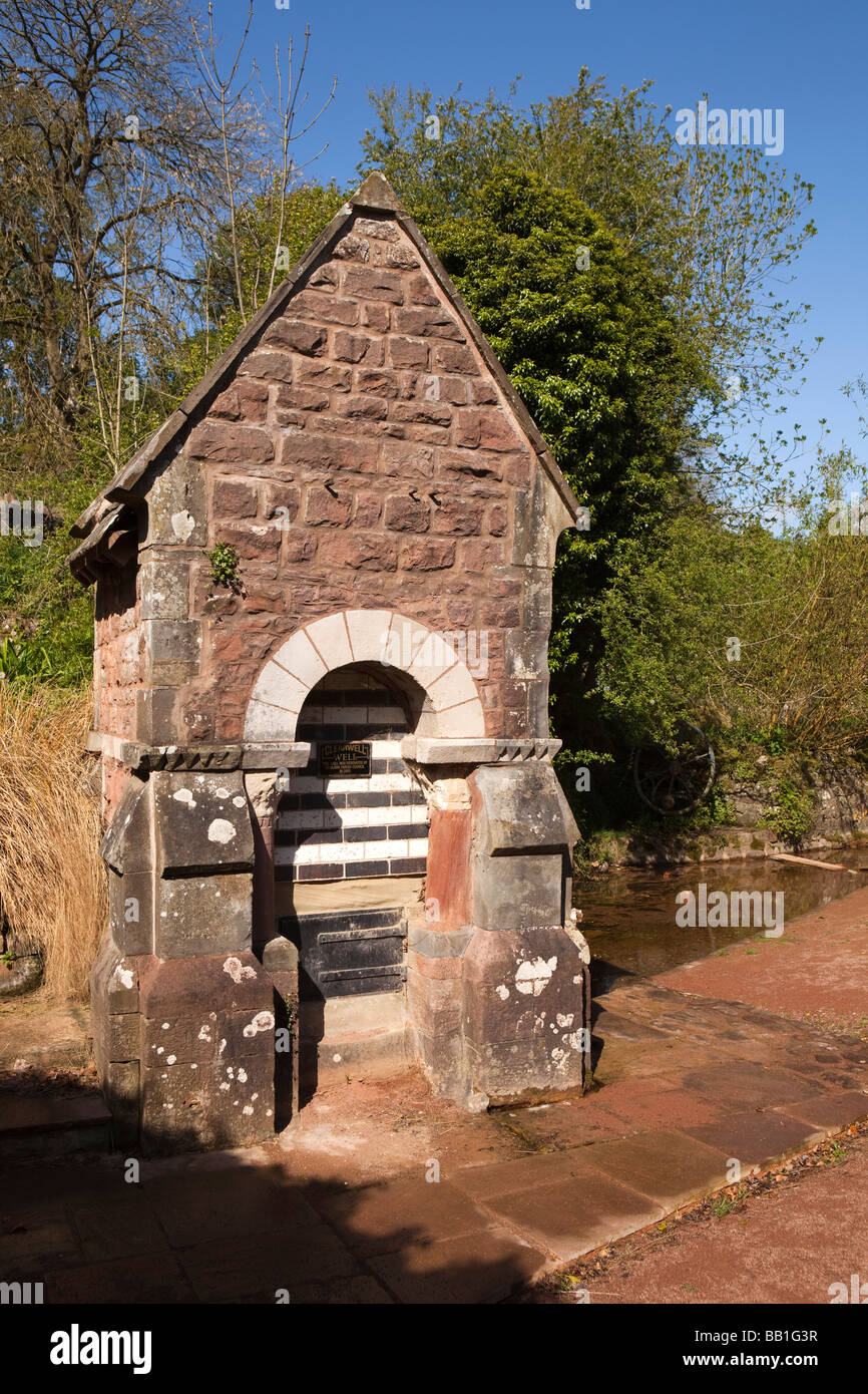 UK Gloucestershire Forest of Dean Clearwell well head Stock Photo - Alamy