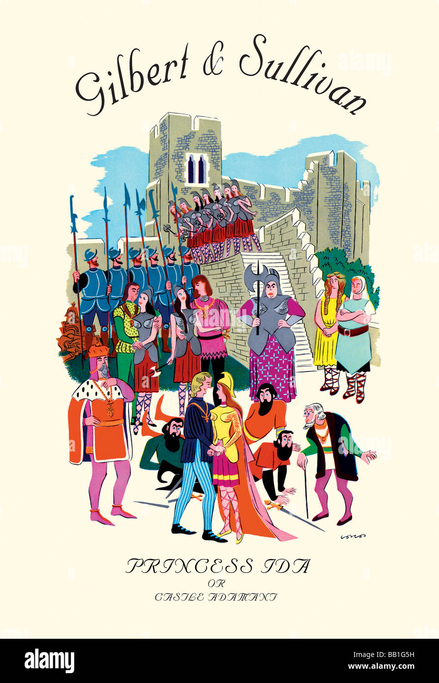 Princess Ida,or Castle Adamant Stock Photo - Alamy