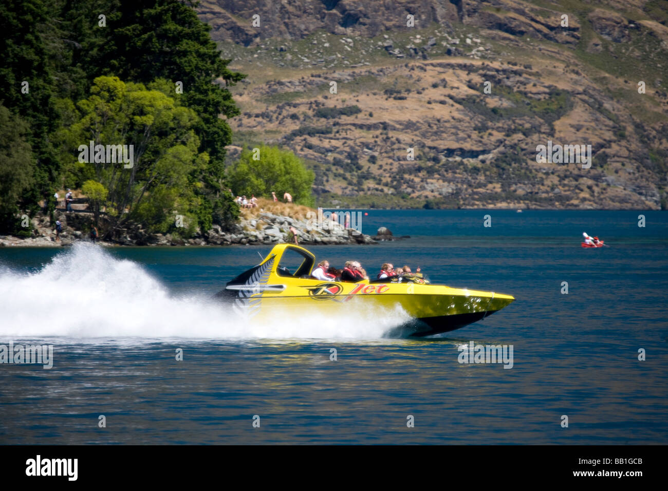 Kawarau Jet Queenstown South Island New Zealand Stock Photo - Alamy