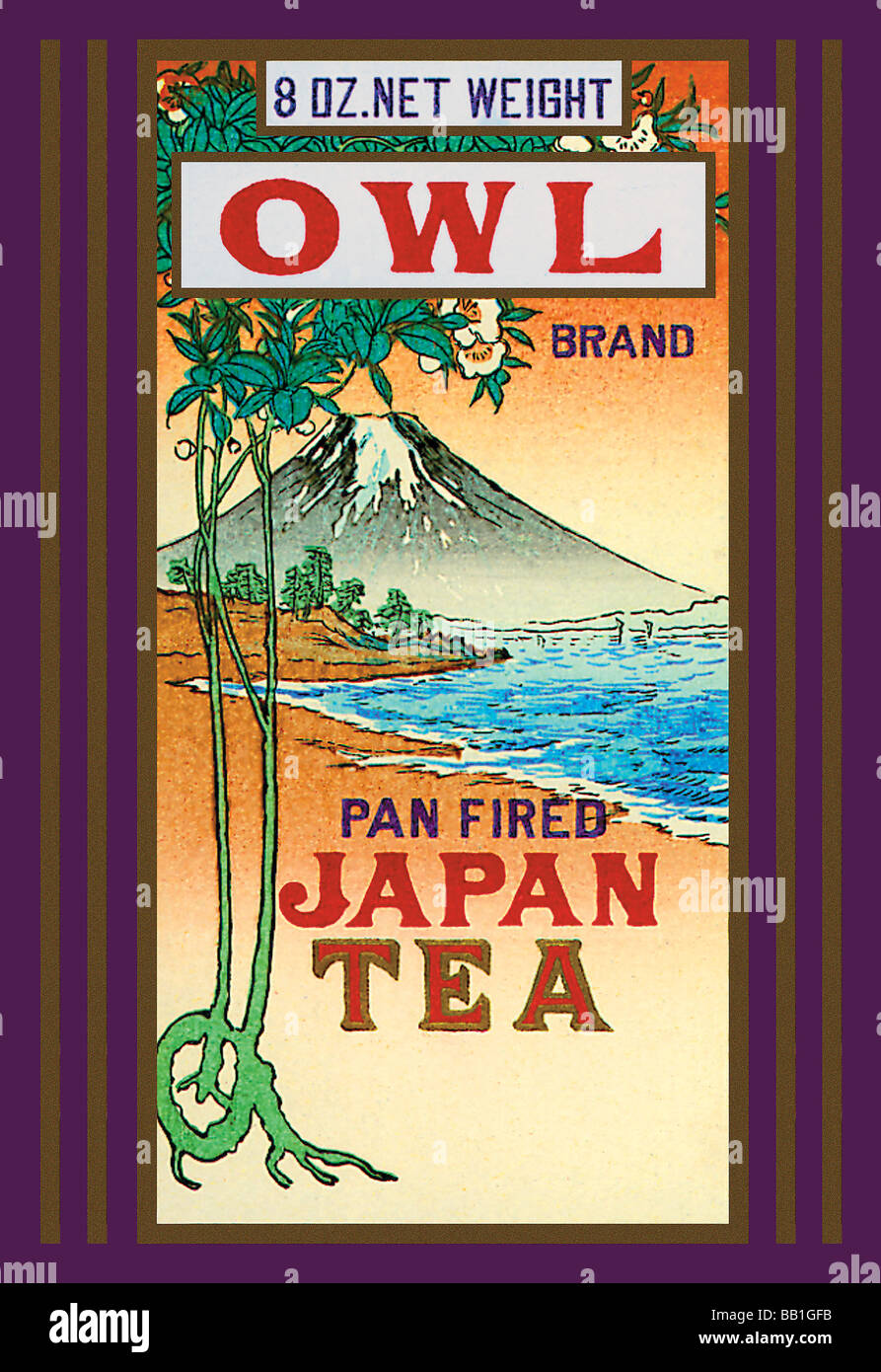Owl Brand Tea #1 Stock Photo - Alamy