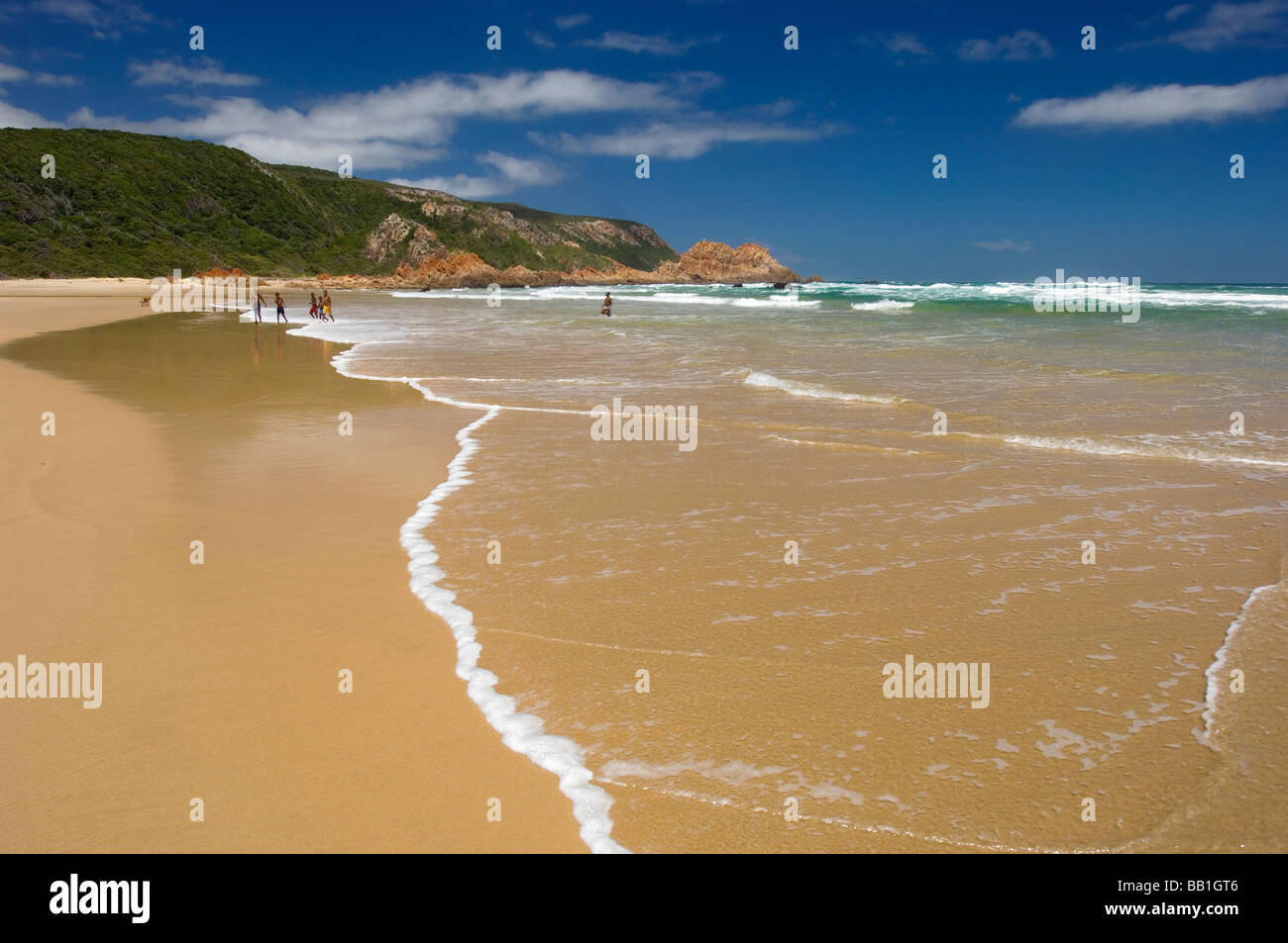 The Isolated and Beautiful Beach at Noetzie, Garden Route, South Africa ...