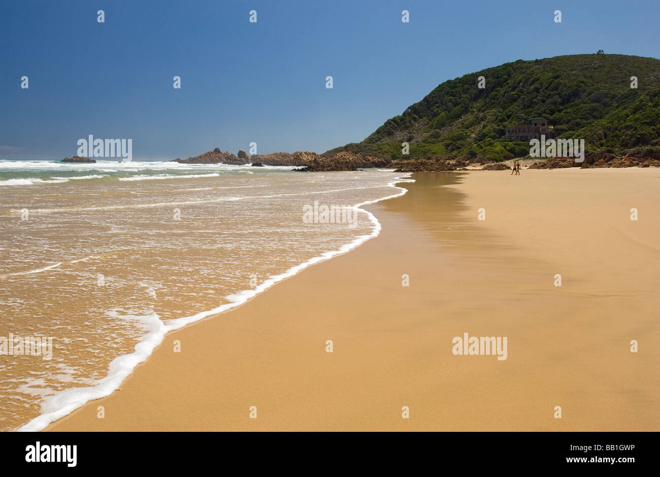 The Isolated and Beautiful Beach at Noetzie, Garden Route, South Africa ...