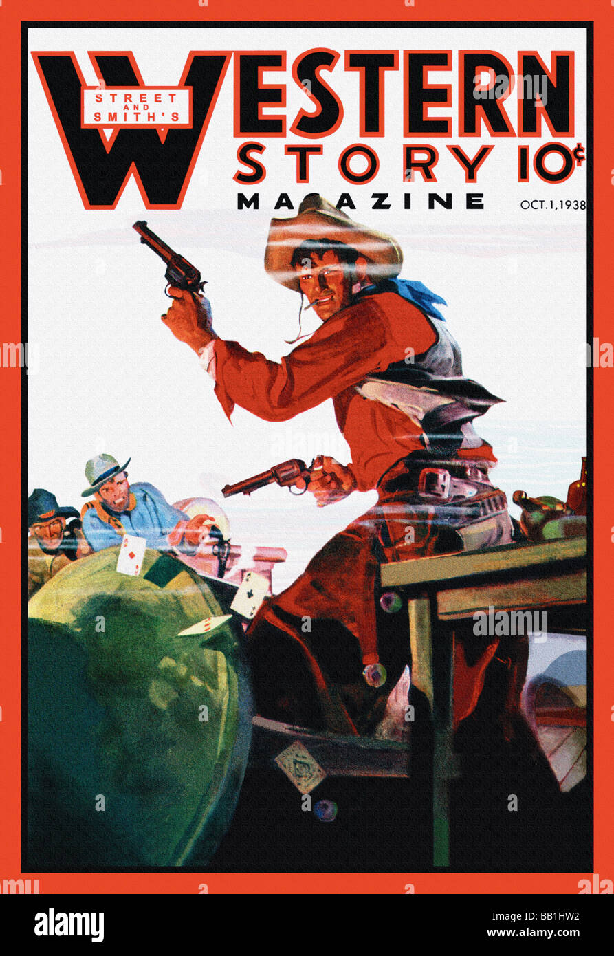 Cowboy card game hi-res stock photography and images - Alamy