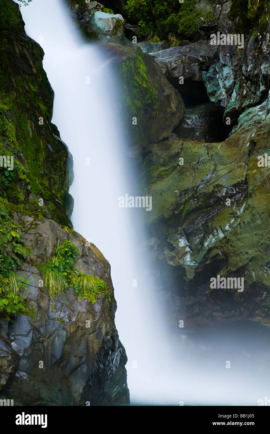 Falls creek fiordland national park hi-res stock photography and images ...