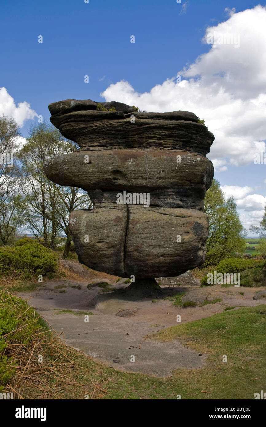 Rocks at Brimham Rocks, North Yorkshire Stock Photo - Alamy