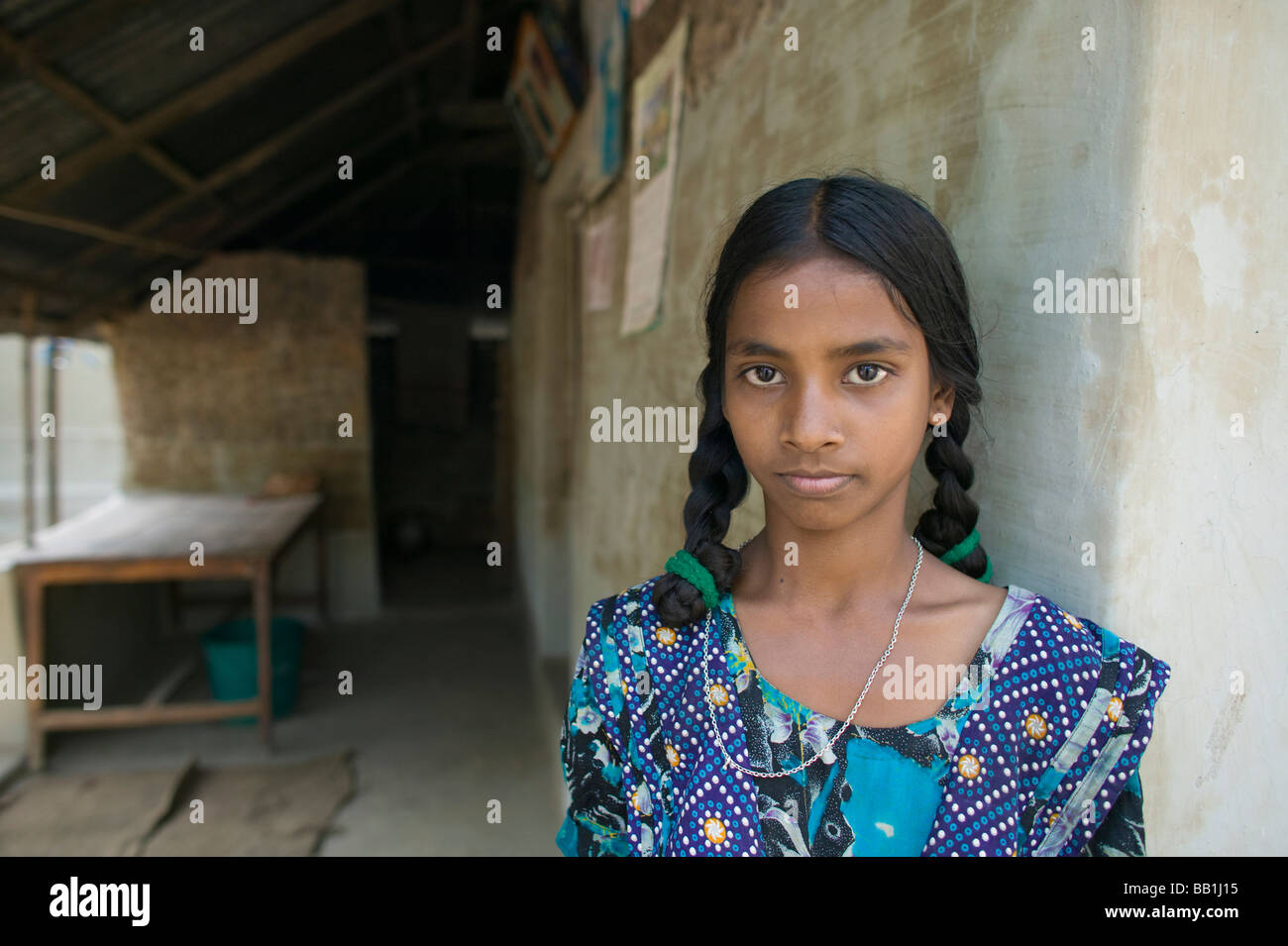 Girl at school, rural Bangladesh Stock Photo - Alamy