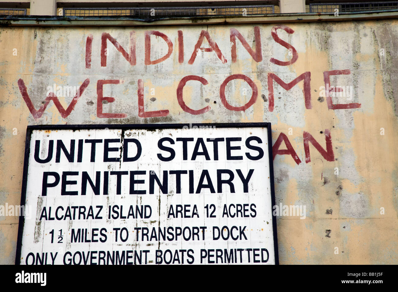 Alcatraz Prison Sign High Resolution Stock Photography and Images - Alamy