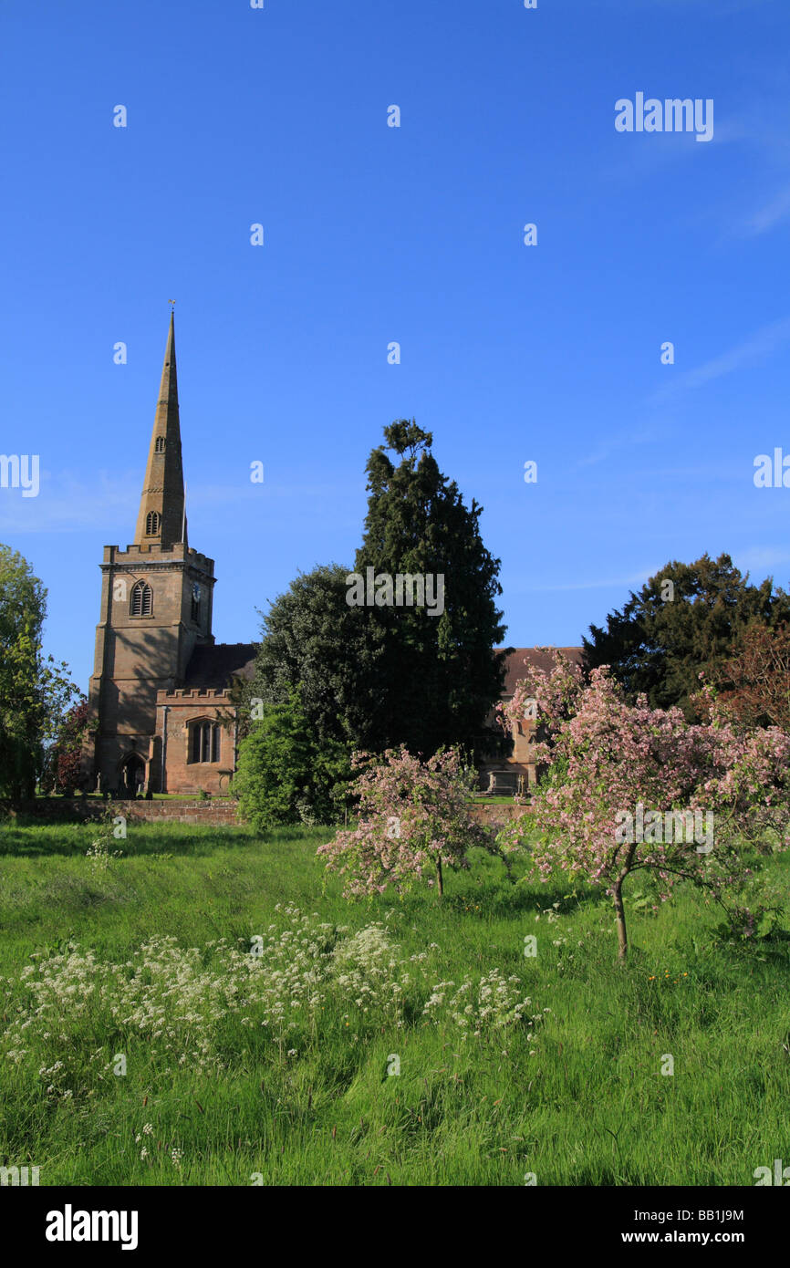 Saint Cassians Church, Chaddesley Corbett, Worcestershire, England ...