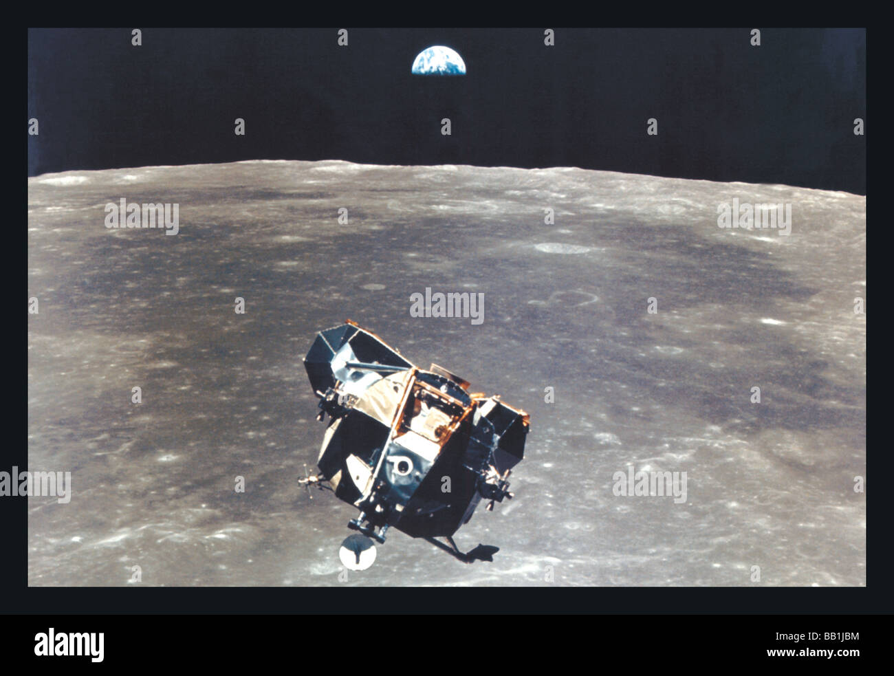 Apollo 11: Eagle Ascent Stock Photo - Alamy
