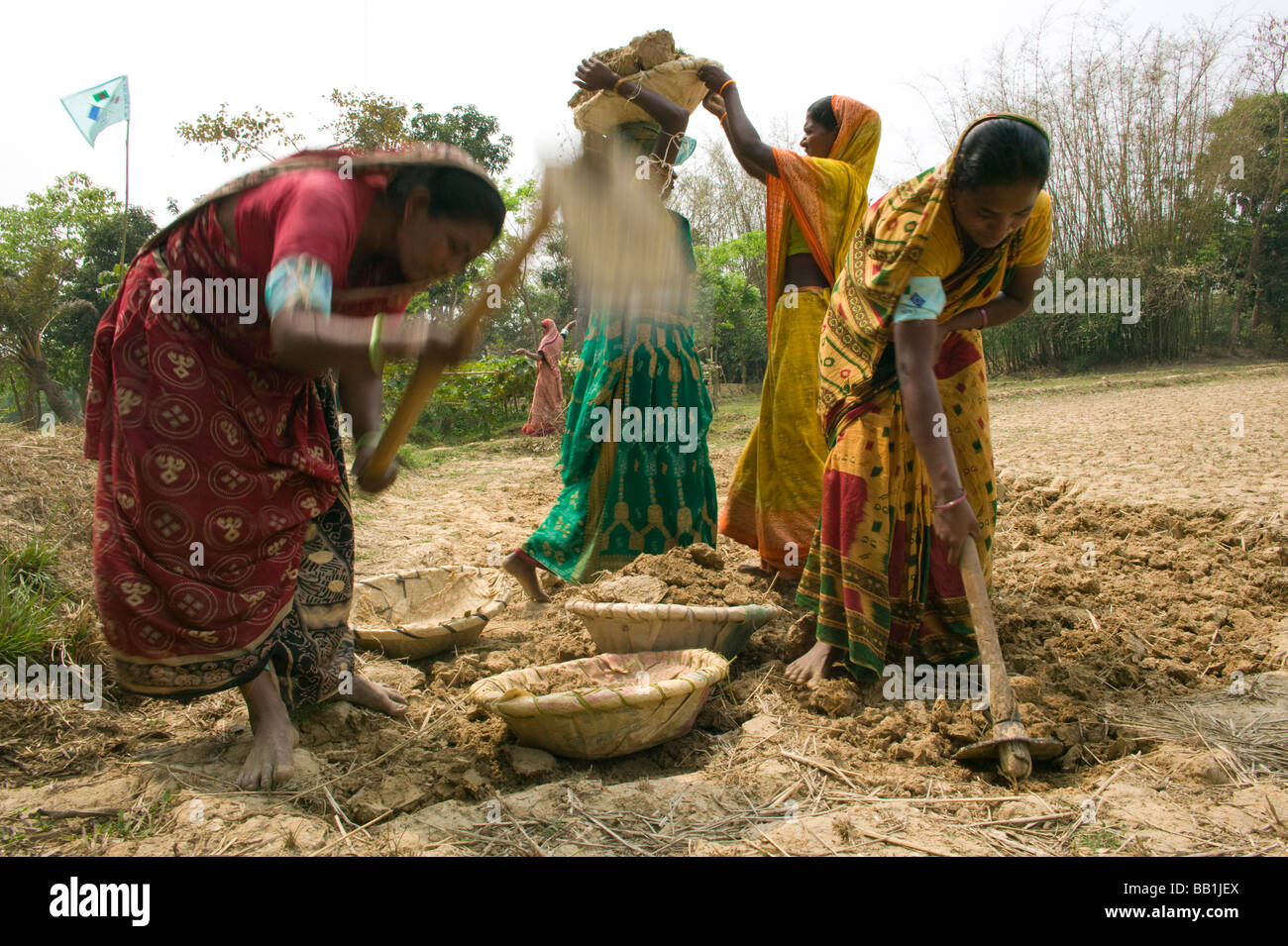 Women working on road maintenance hi-res stock photography and images ...